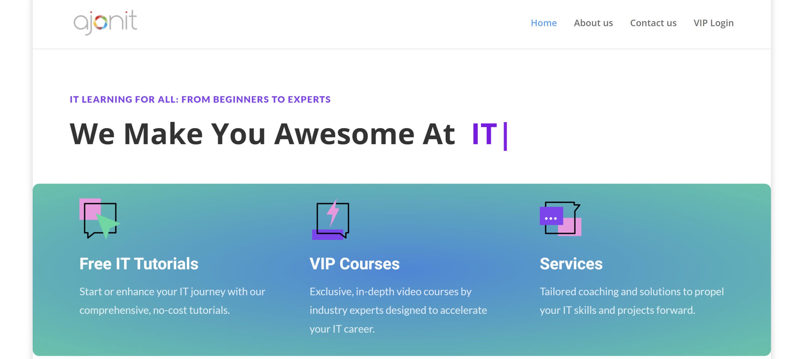 Master Tech Skills With Free Tutorials Vip Courses Ajonit